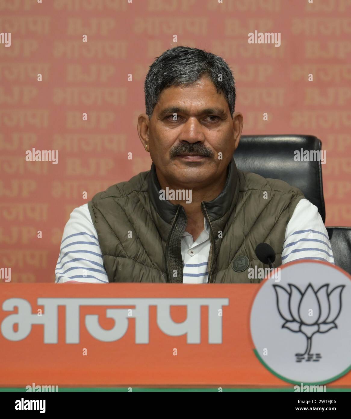 NEW DELHI, INDIA - MARCH 17: Rajendra Singh Bhandari, Congress MLA from ...