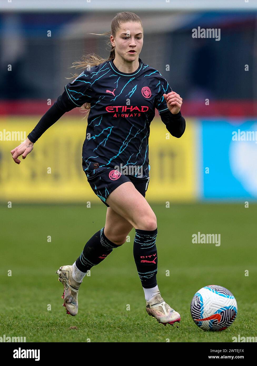 Manchester City's Jess Park in action during the Barclays Women's Super ...