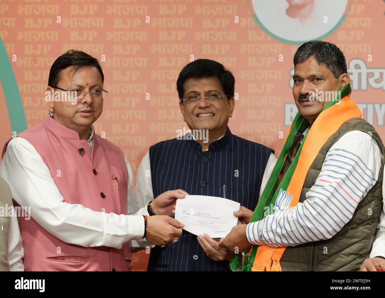 NEW DELHI, INDIA - MARCH 17: Rajendra Singh Bhandari, Congress MLA from ...