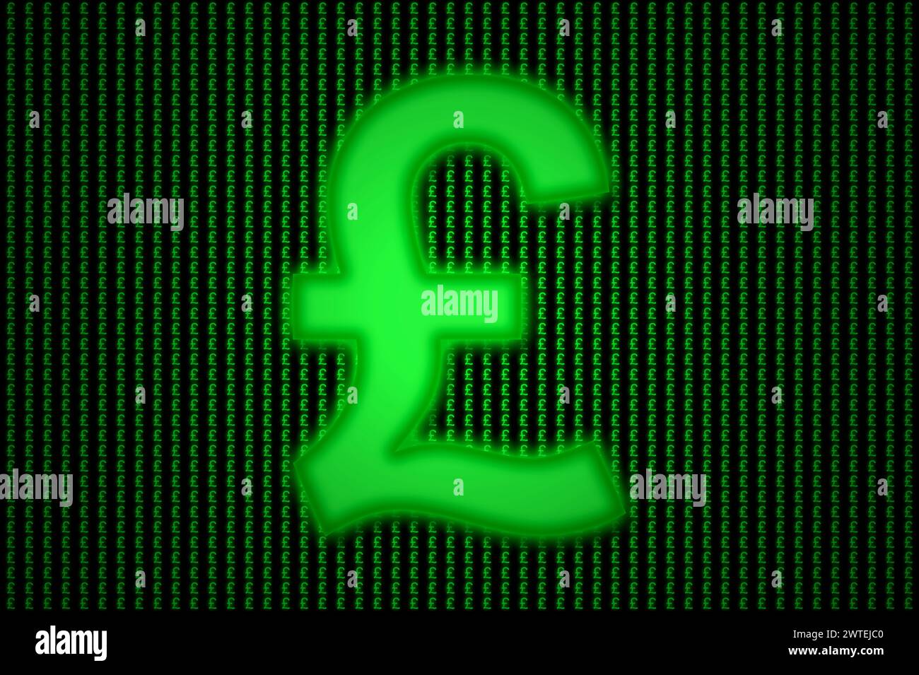 Pound symbol green hi-res stock photography and images - Alamy