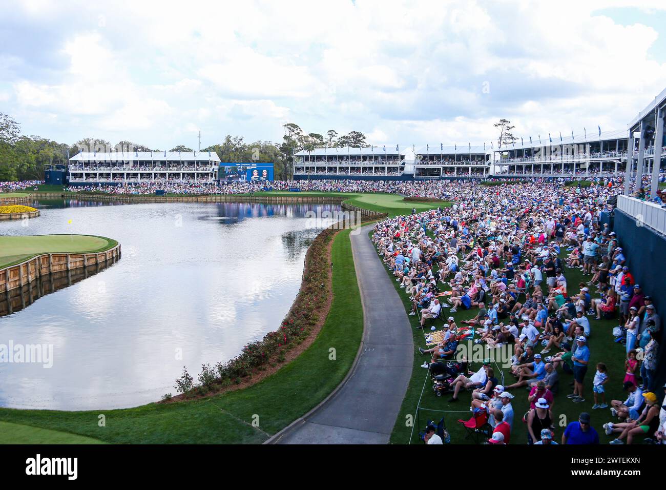 Ponte Vedra Beach, Florida, USA. 16th Mar, 2024. A view of the ...