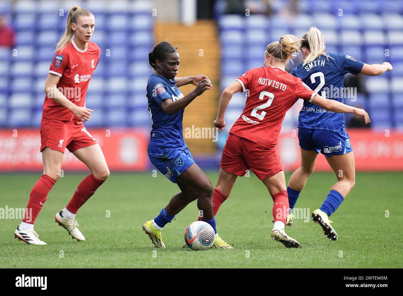 Liverpool Fc V West Ham United Fc Barclays Womens Super League Prenton