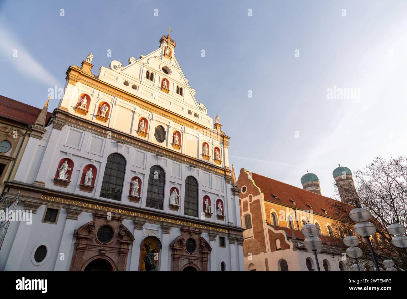 St. Michael's is a Jesuit church in Munich, southern Germany, the ...