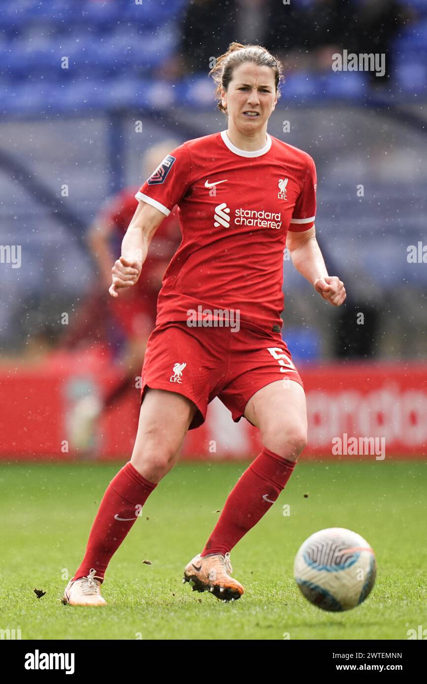Liverpool FC v West Ham United FC Barclays Womens Super League PRENTON PARK TRANMERE ENGLAND ...