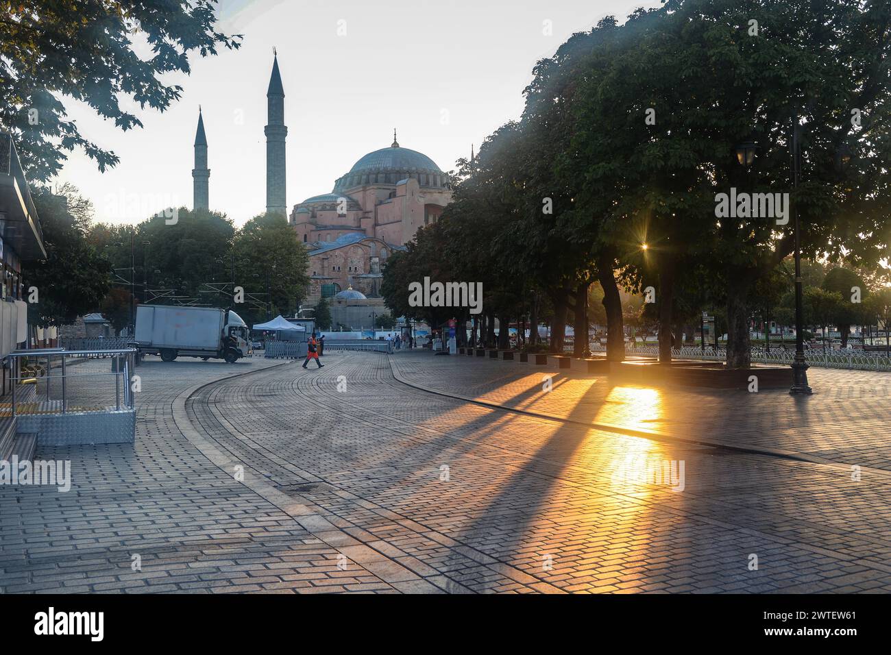 Istanbul is the largest city in Turkey. The European, historical part ...