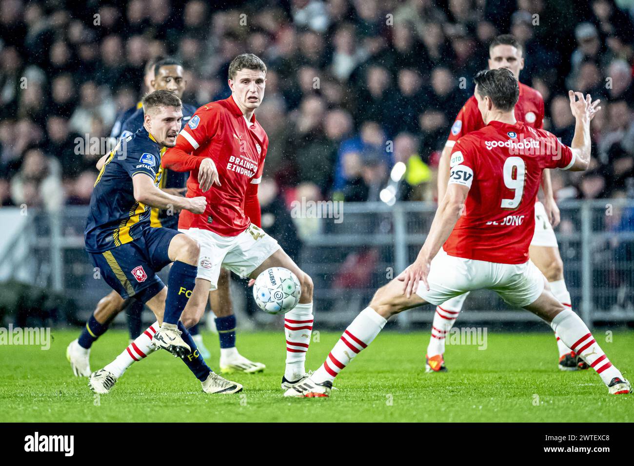 EINDHOVEN, Netherlands. 17th Mar, 2024. football, Philips stadium ...
