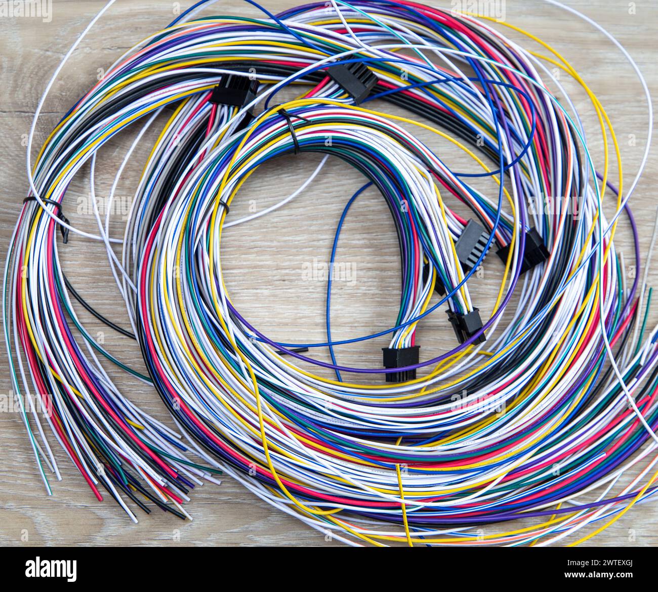 Plastic multi pin plug hi-res stock photography and images - Alamy