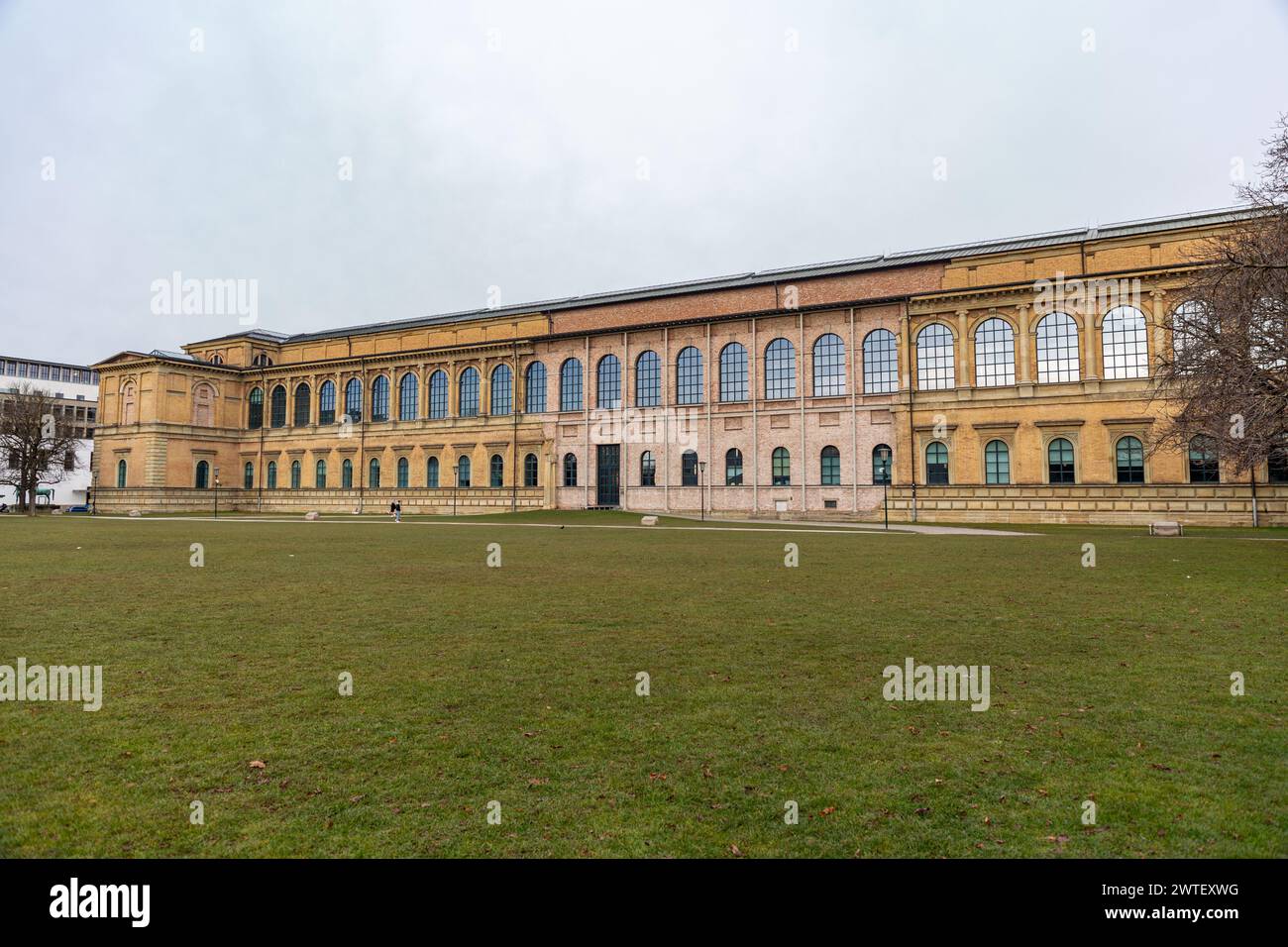 Munich, Germany - DEC 23, 2021: The Alte Pinakothek, Old Pinakothek is ...