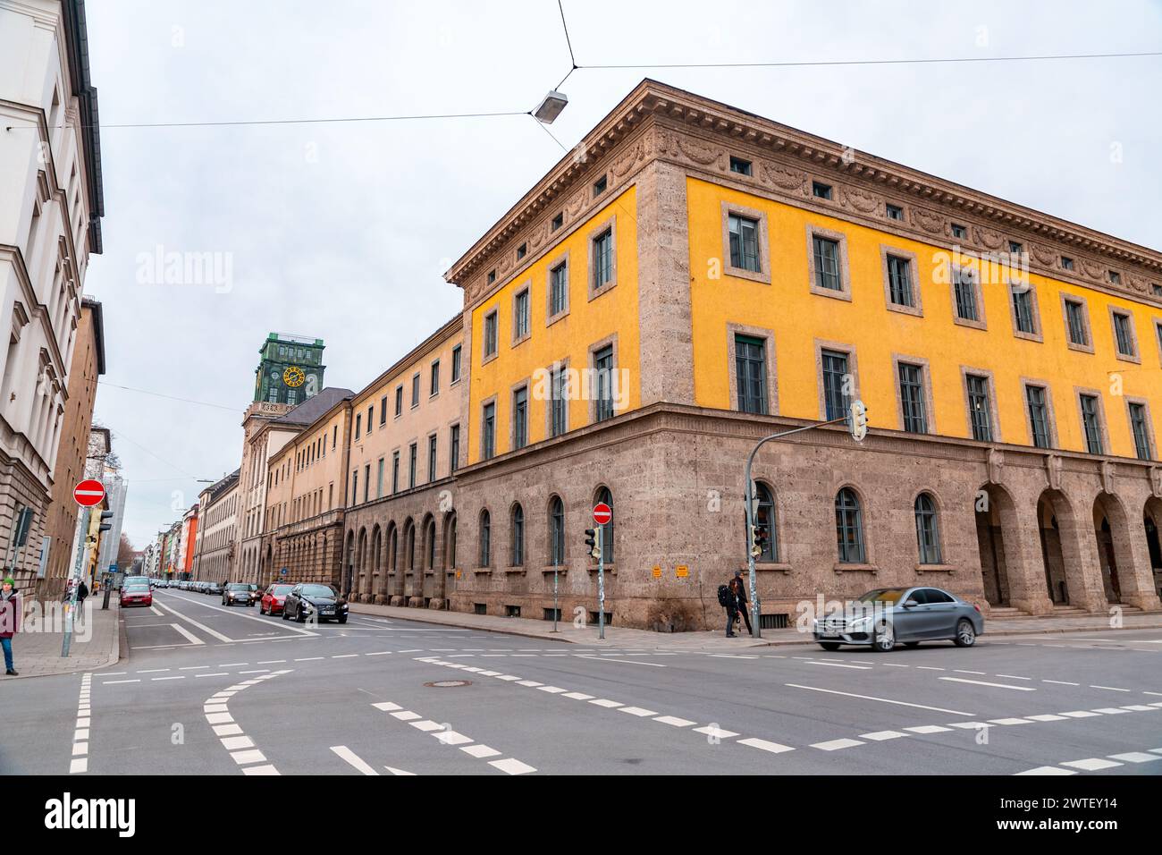 Munich, Germany - DEC 23, 2021: The Technical University of Munich is a ...