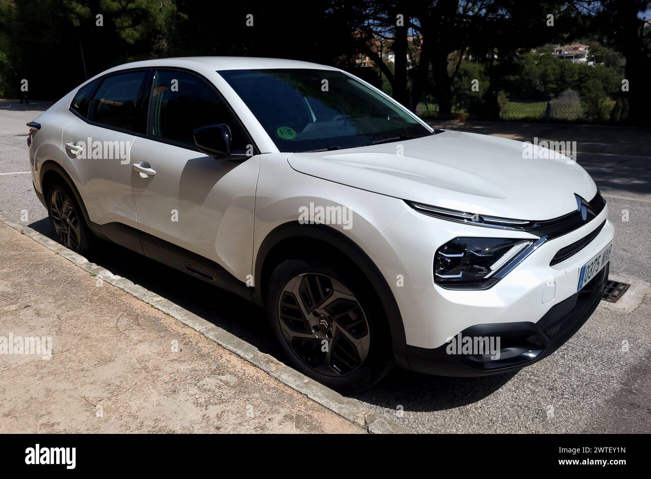 Citroën C4 X parked on the street in Marbella, Spain Stock Photo - Alamy