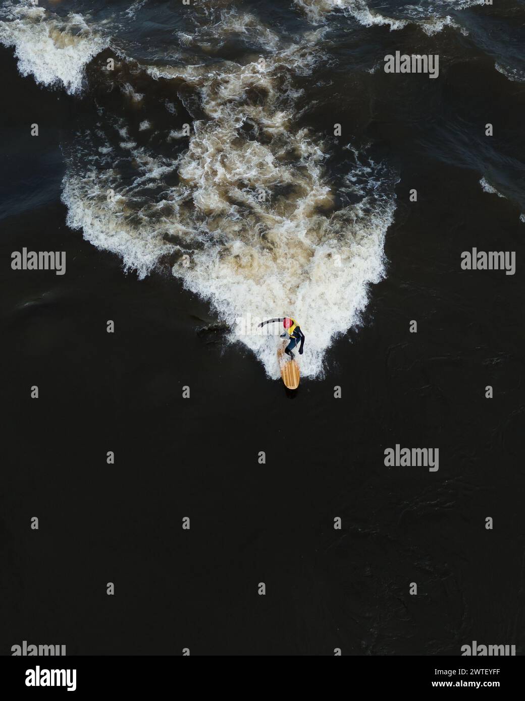 Surfer riding wave on tropical hi-res stock photography and images - Alamy