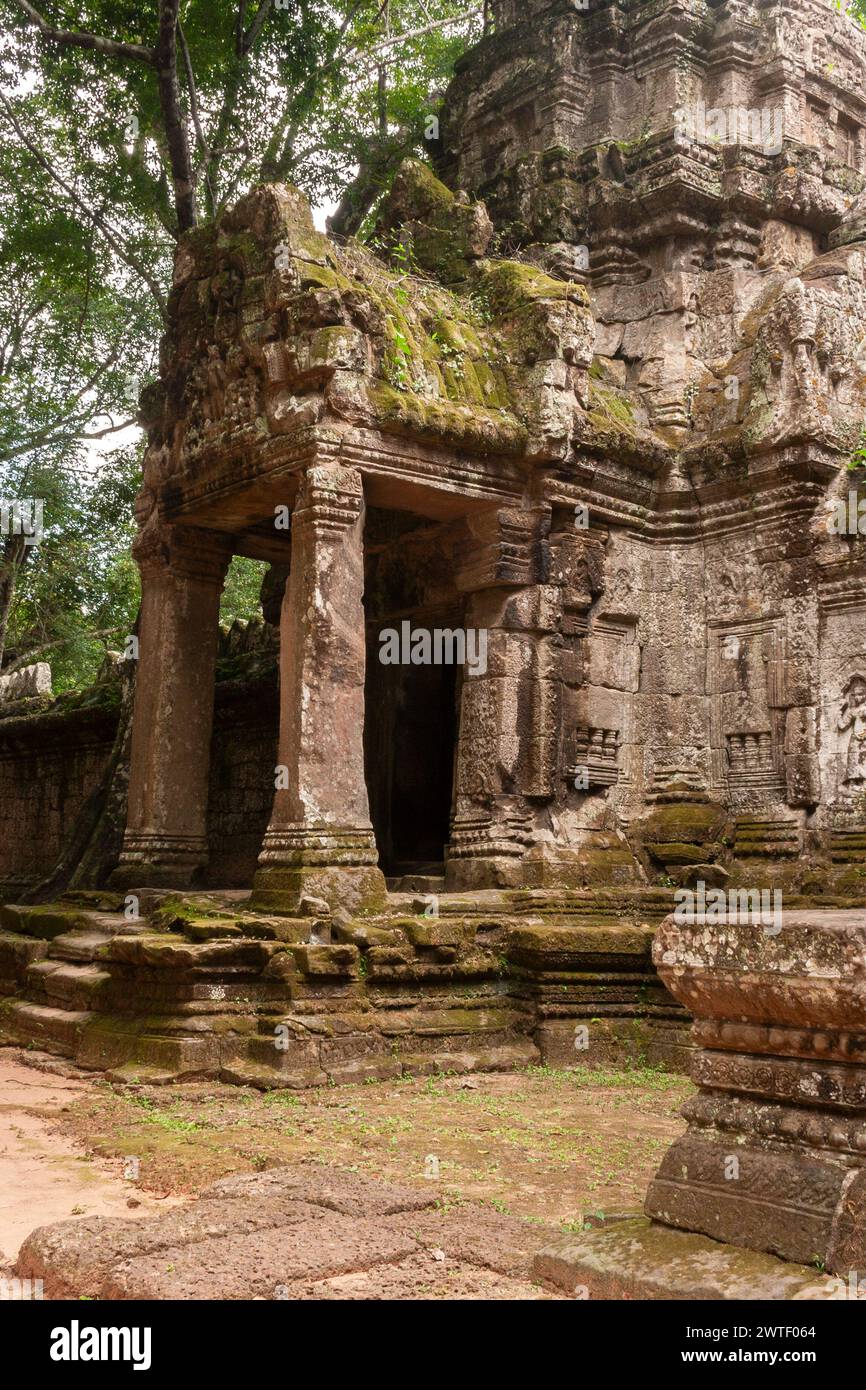 Ta Som temple in Angkor Thom near Siem Reap in Cambodia in South East ...