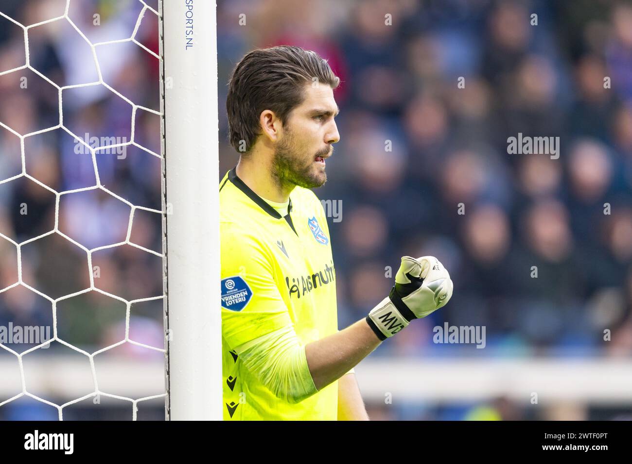 Heerenveen, Netherlands. 17th Mar, 2024. HEERENVEEN, Stadium Abe ...