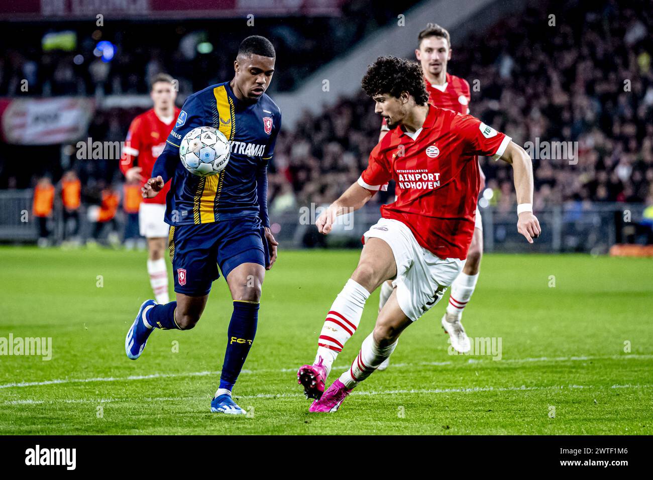 EINDHOVEN, Netherlands. 17th Mar, 2024. football, Philips stadium ...