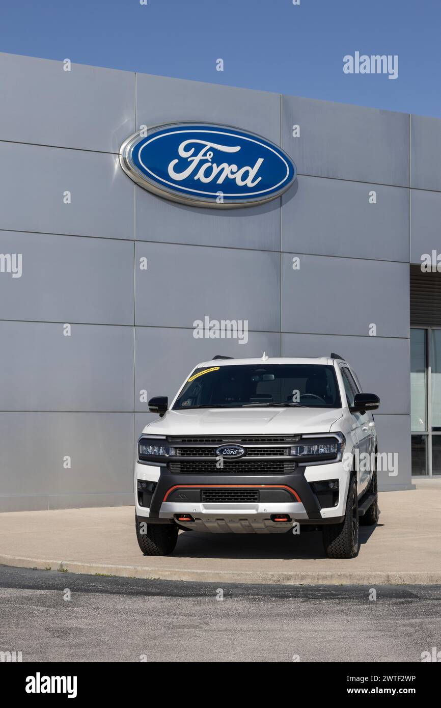 Greenwood - March 16, 2024: Ford Expedition Timberline 4X4 dealership ...