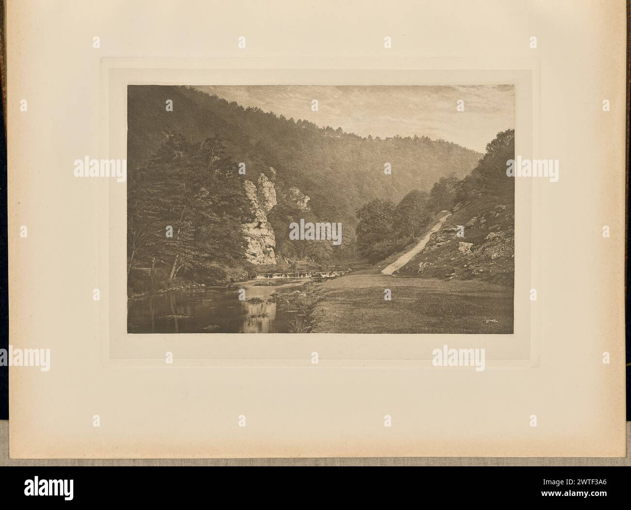 In Dove Dale. Captain George Bankart, photographer (British, 1829 ...