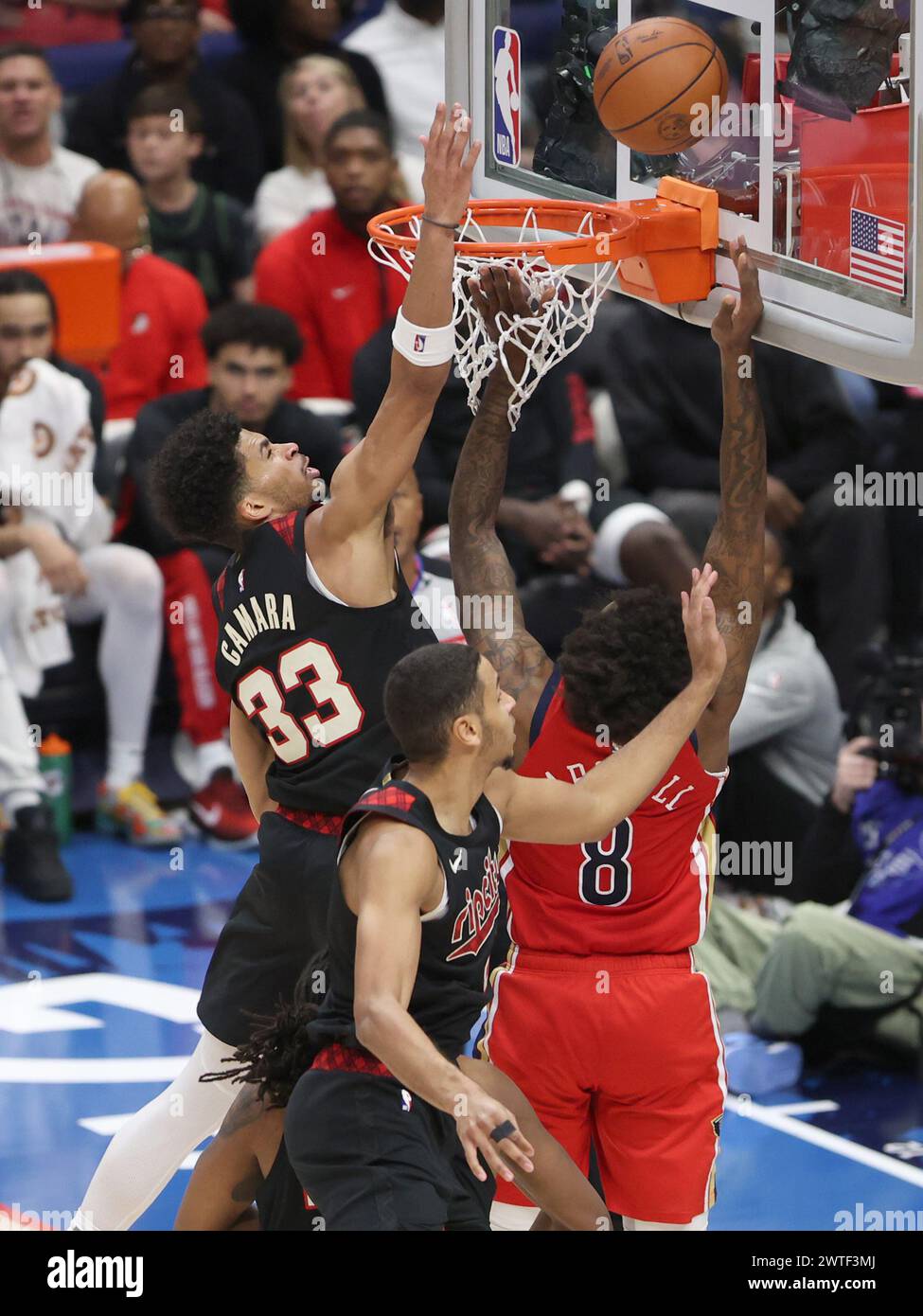 New Orleans, USA. 16th Mar, 2024. Portland Trail Blazers forward ...