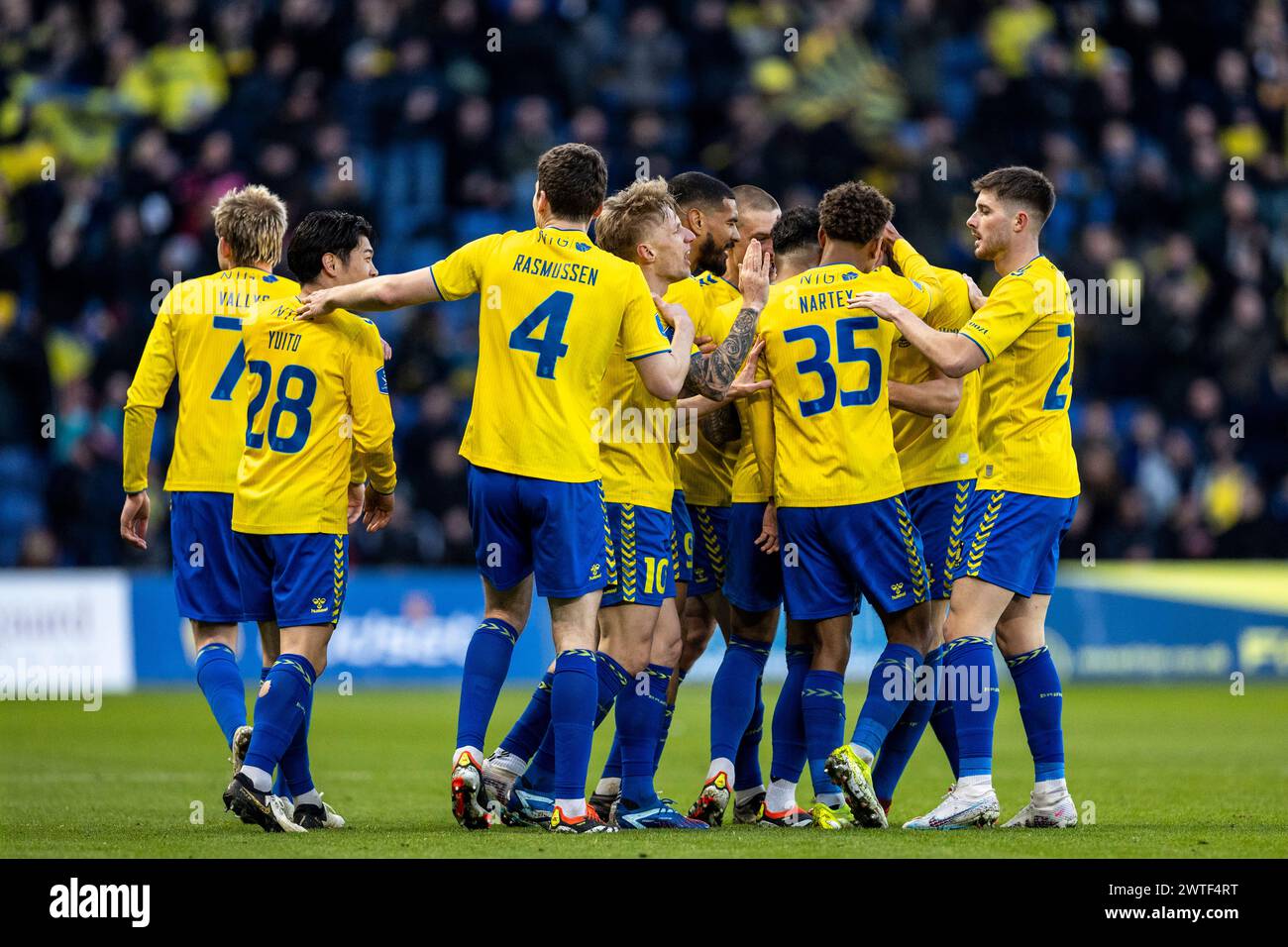 Brondby, Denmark. 17th Mar, 2024. Jordi Vanlerberghe (30) of Broendby ...