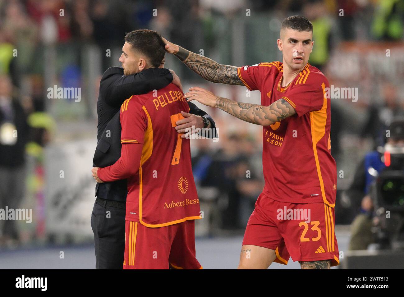 Stadio Olimpico, Rome, Italy. 17th Mar, 2024. Serie A Football; Roma ...