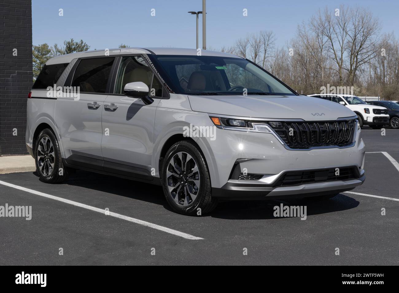 Indianapolis - March 16, 2024: Kia Carnival EX display at a dealership ...