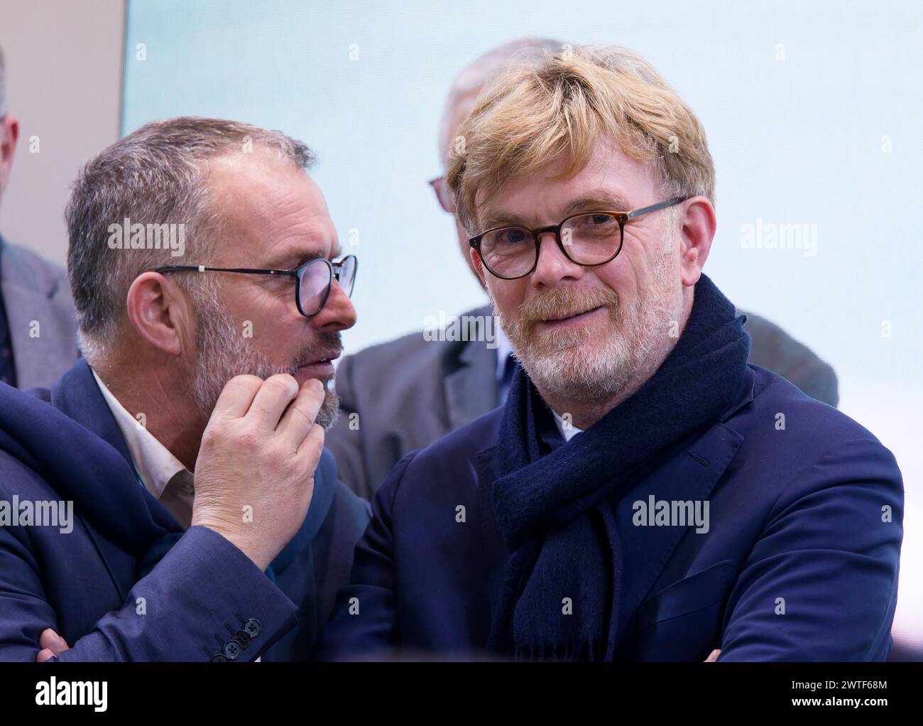 Paris, France. 1st Mar, 2024. Minister of Agriculture Marc Fesneau ...