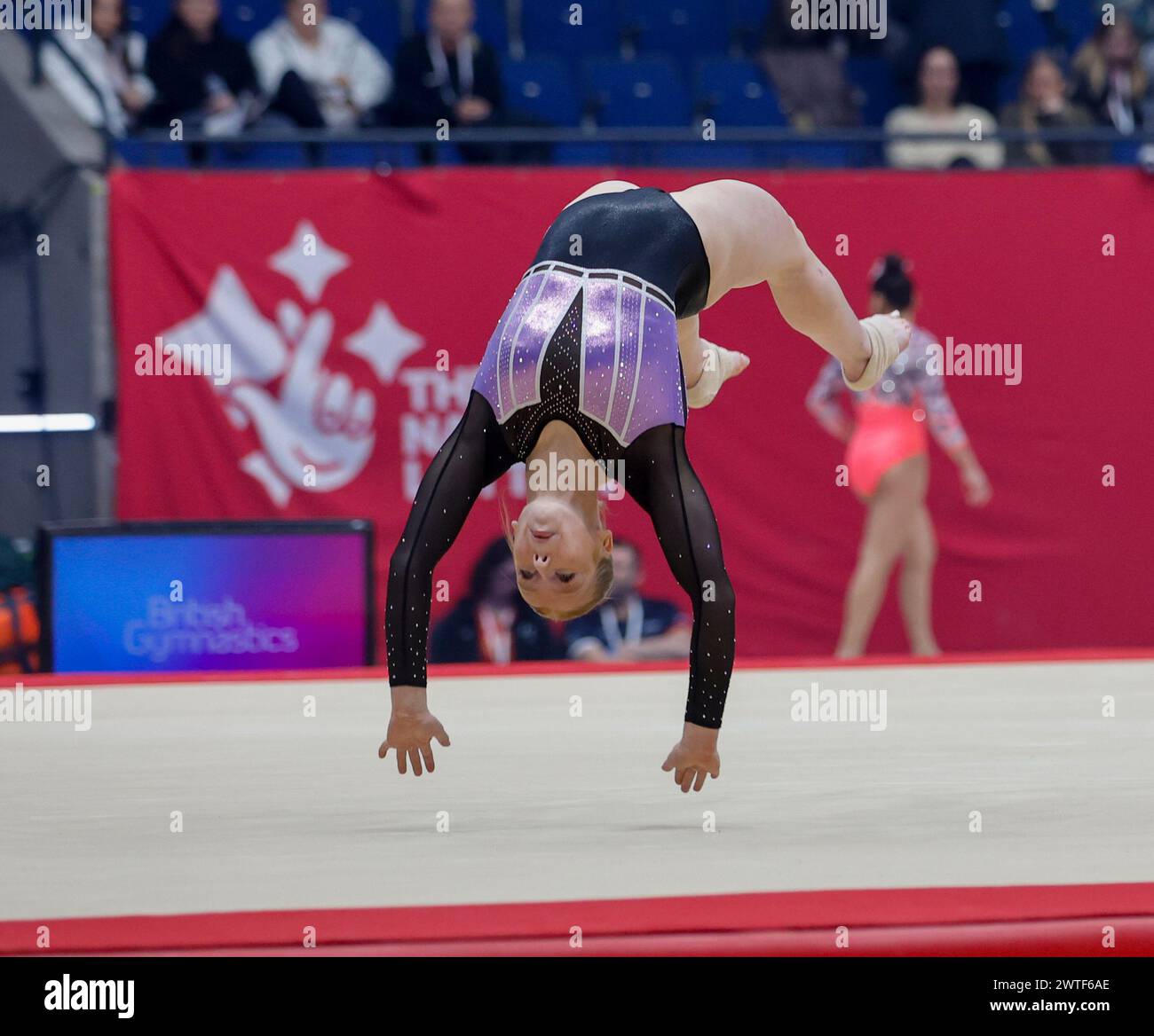 17th March 2024, M&S Bank Arena, Liverpool, England; British Gymnastics ...