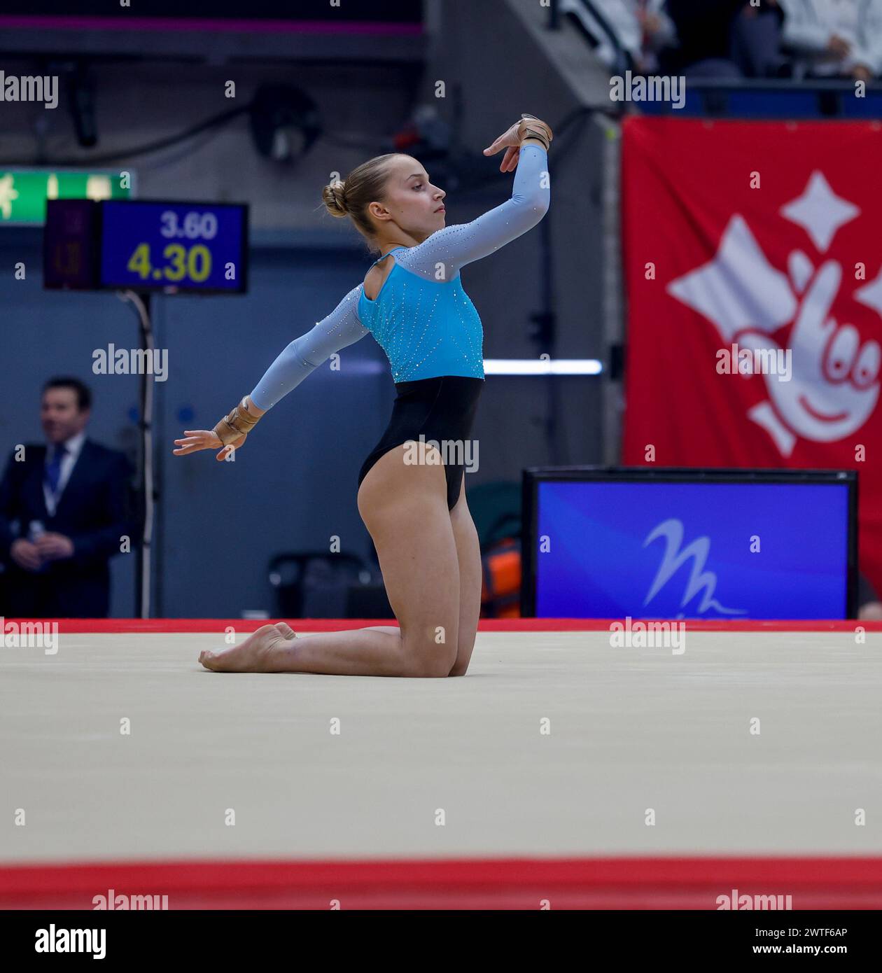 17th March 2024, M&S Bank Arena, Liverpool, England; British Gymnastics ...