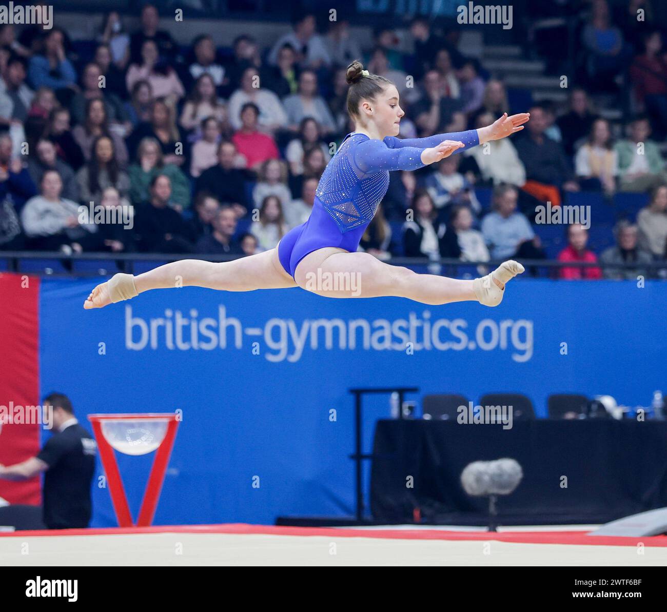 17th March 2024, M&S Bank Arena, Liverpool, England; British Gymnastics ...