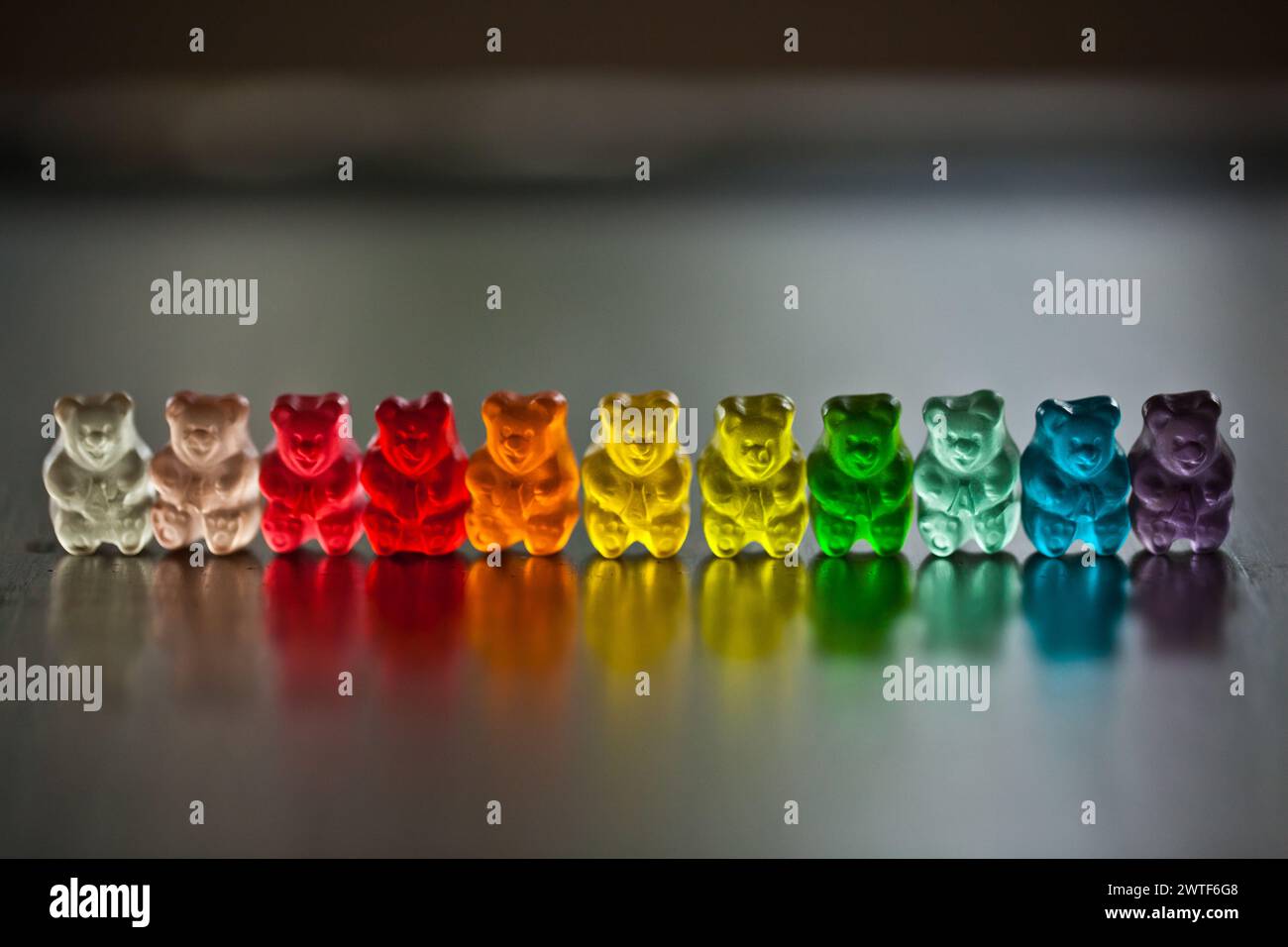 Rainbow gummy bears hi-res stock photography and images - Alamy
