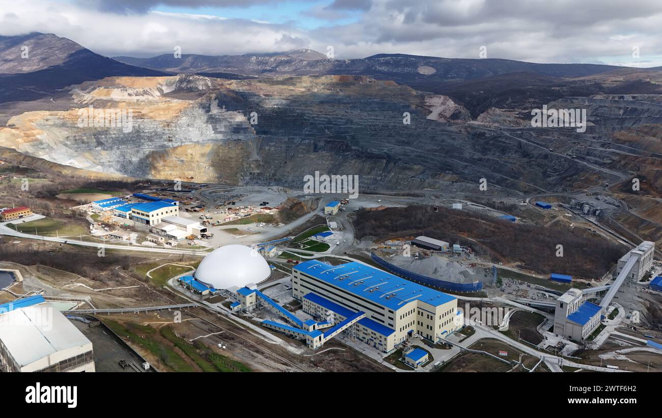 One of the largest cooper mines in Europe and smelting complex owned by ...