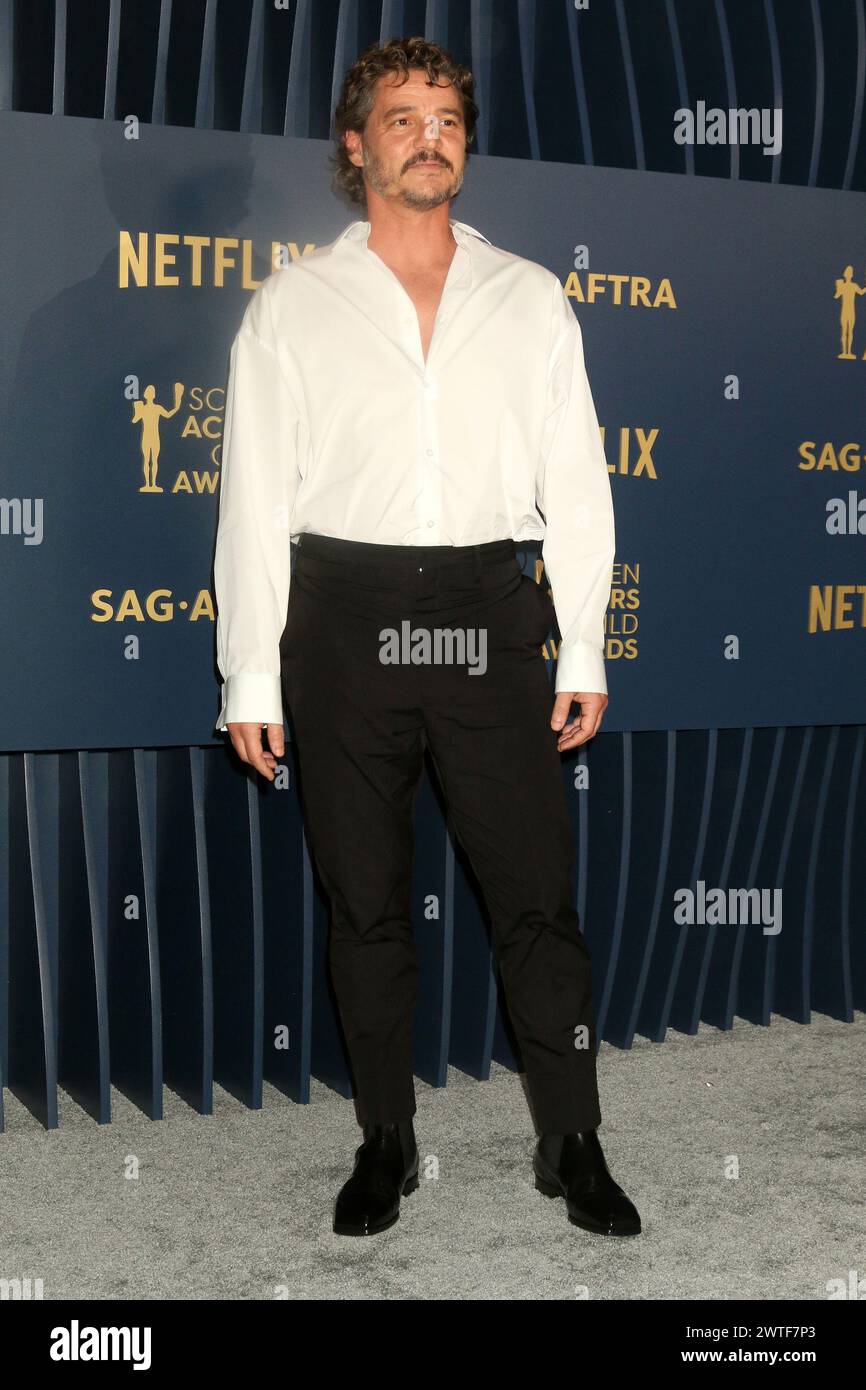 February 24, 2024, Los Angeles, Ca, USA: LOS ANGELES - FEB 25: Pedro ...