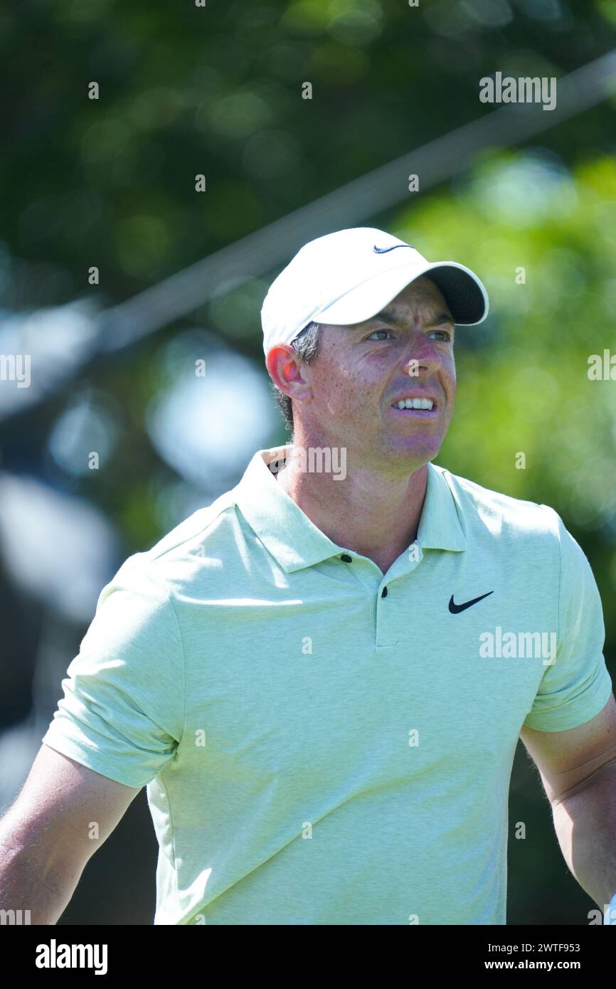 Orlando, Florida, USA, March 10, 2024, Rory McIlroy During the 2024 ...
