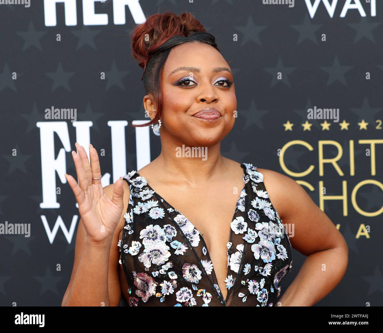 January 14, 2024, Santa Monica, Ca, USA: LOS ANGELES - JAN 14: Quinta ...