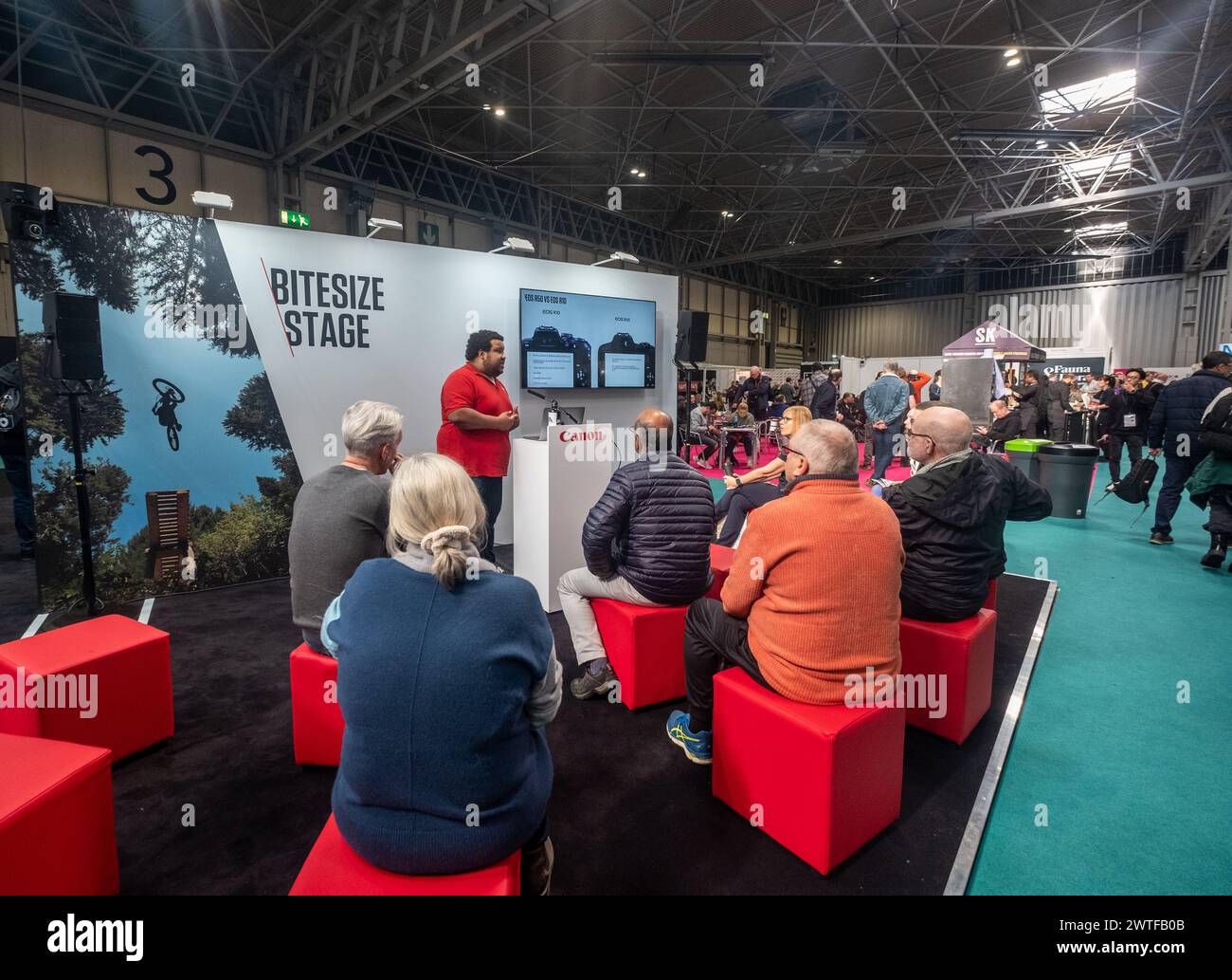 Birmingham, England, UK. Sunday 17th March 2024. Camera manufacturer ...