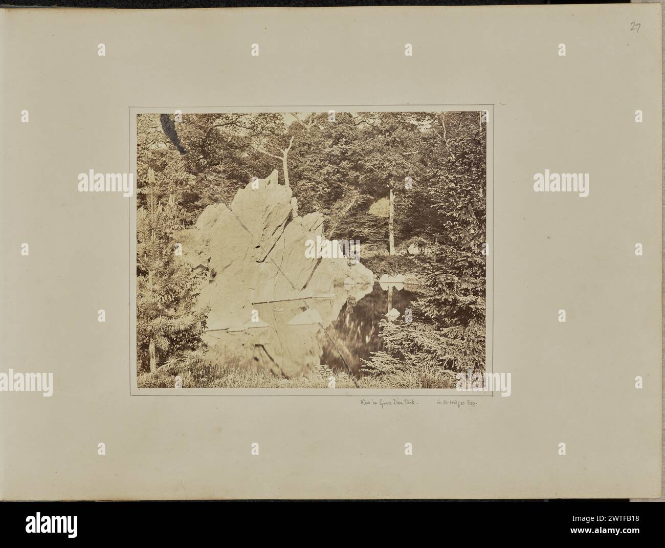View in Grace Dieu Park. G.H. Hodges, photographer (British, active ...