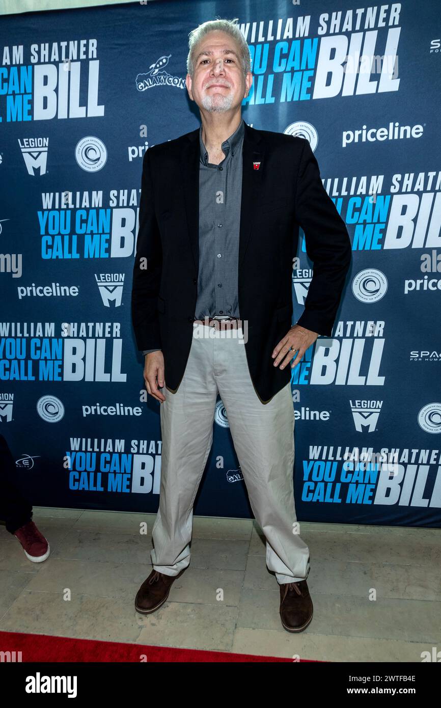 New York, NY, USA. 17th Mar, 2024. David Baxter at the You Can Call Me ...