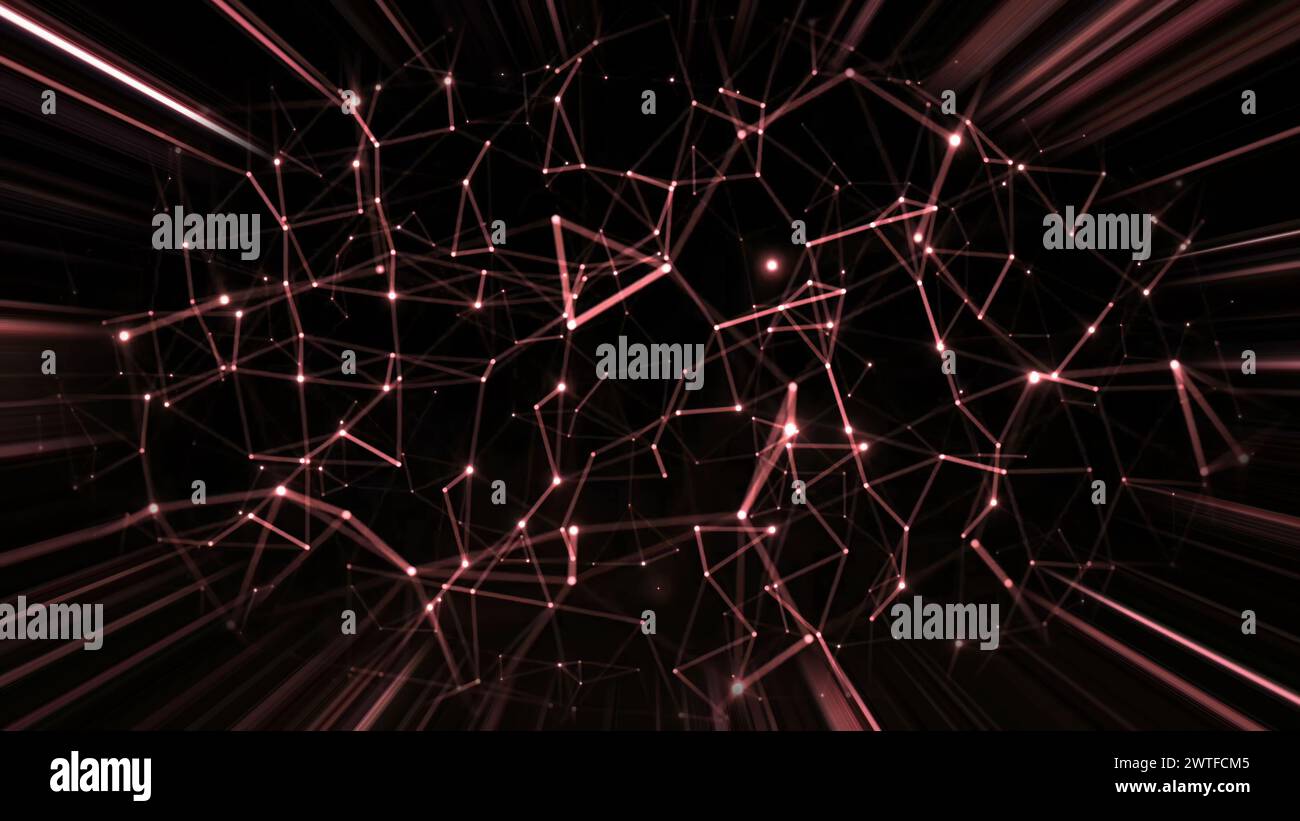 Abstract Plexus Technology Science And Engineering Background Stock ...