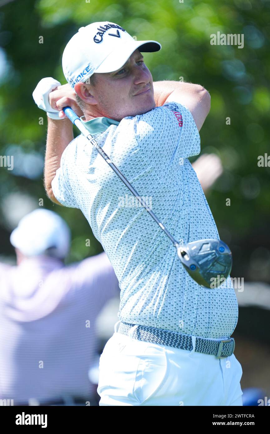 Orlando, Florida, USA, March 10, 2024, Emiliano Grillo During the 2024 ...