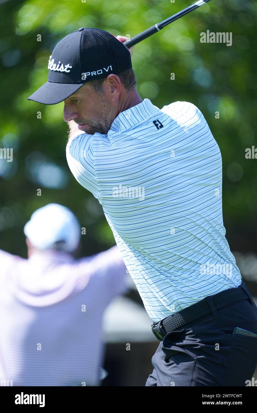 Orlando, Florida, USA, March 10, 2024, Webb Simpson During the 2024 ...