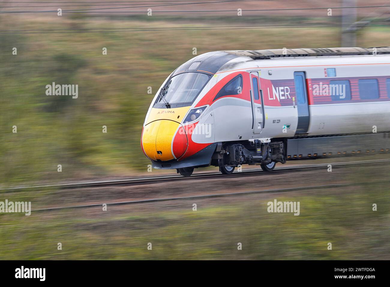 Moving azuma train hi-res stock photography and images - Alamy