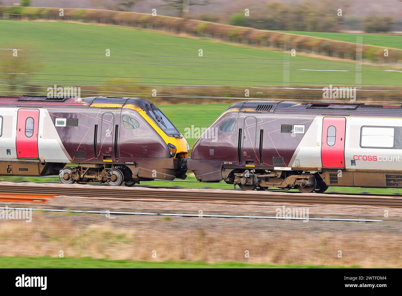 Cross country train hi-res stock photography and images - Alamy