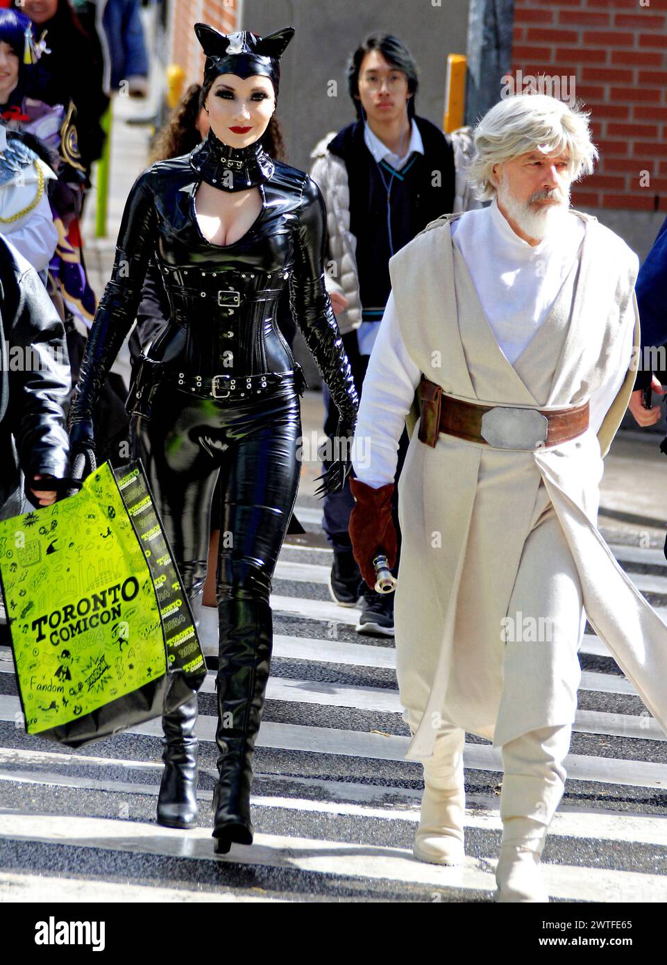 Toronto, Canada. 17th Mar, 2024. Participants are arriving at the 2024 ...