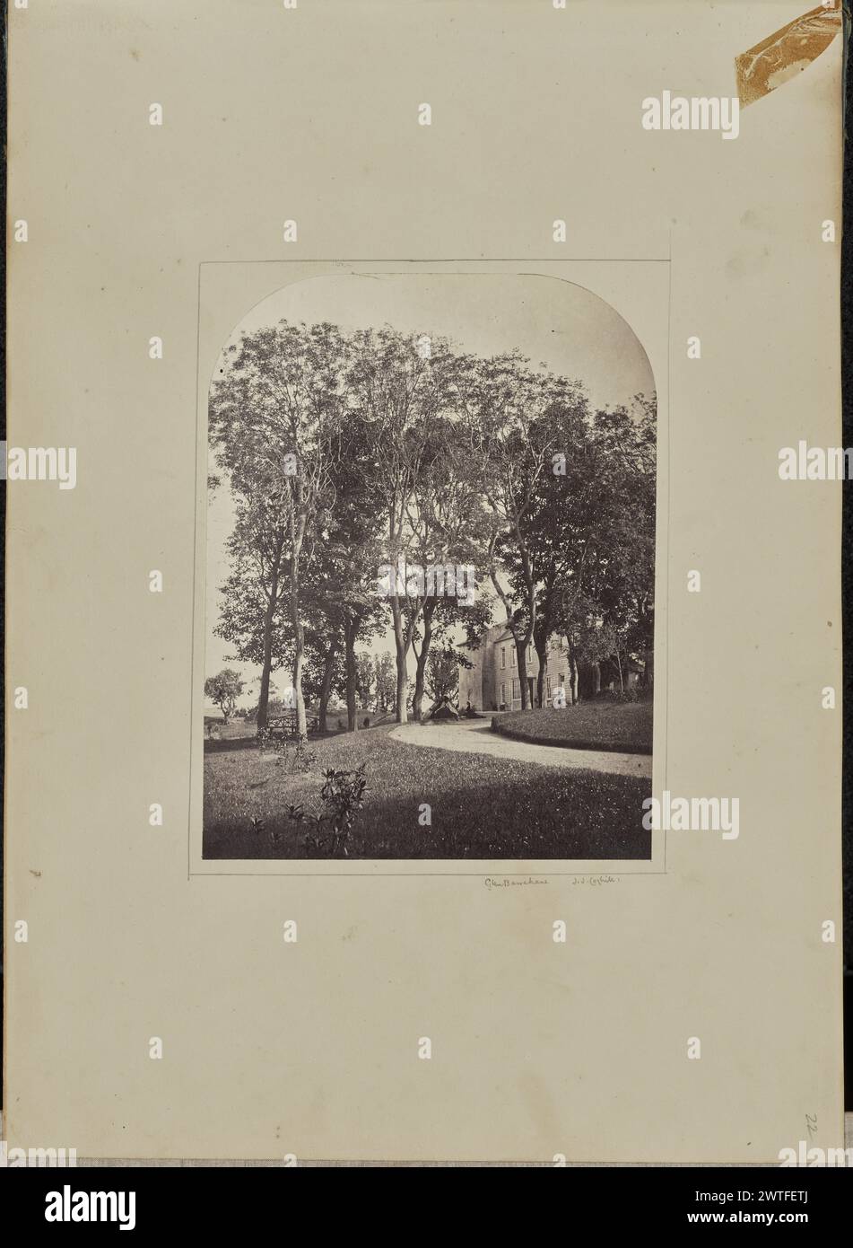 Glen Barrahan. Sir John Joscelyn Coghill, photographer (Irish, 1826 ...