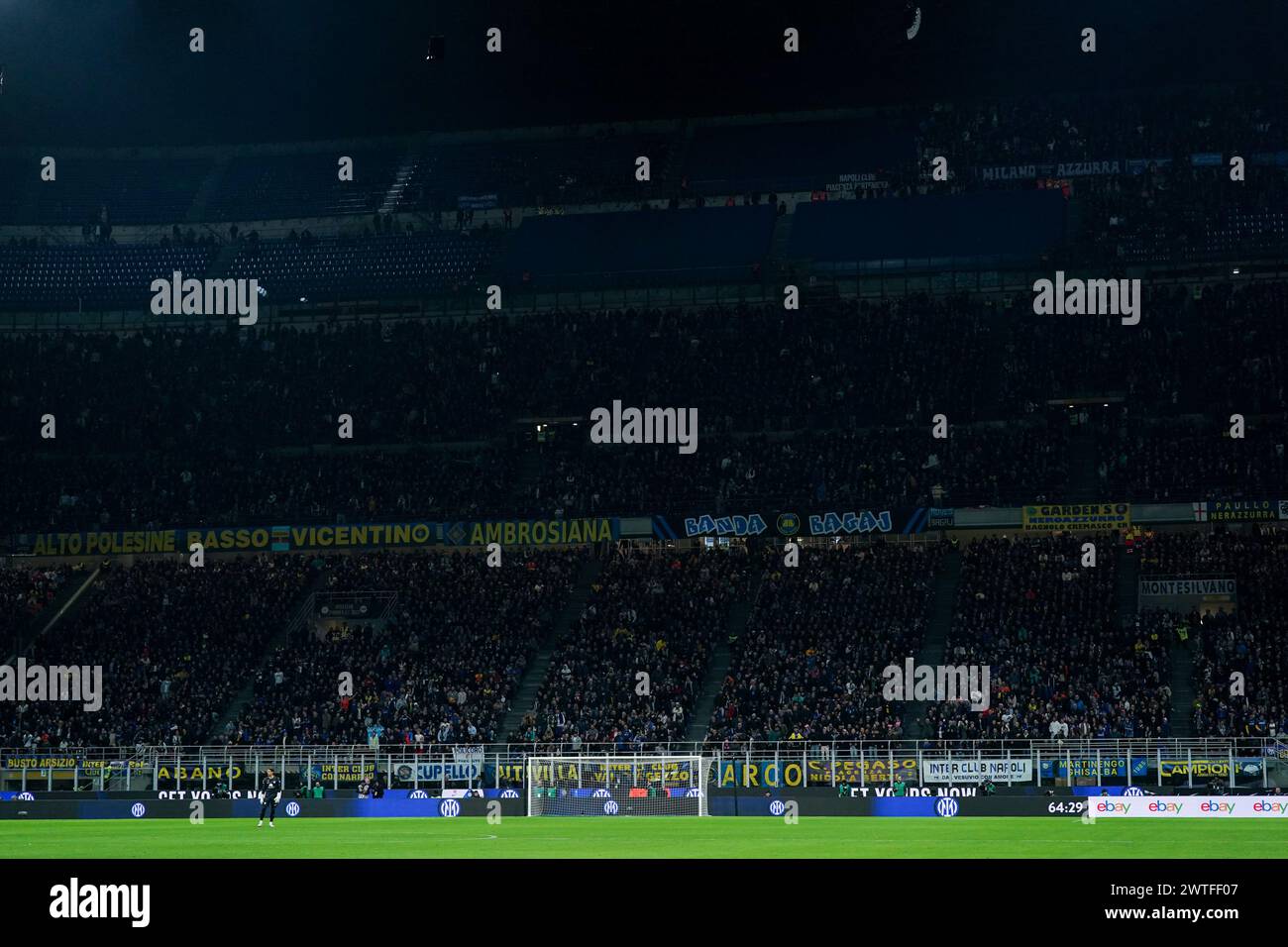 Inter milan fans in the stands hi-res stock photography and images - Alamy