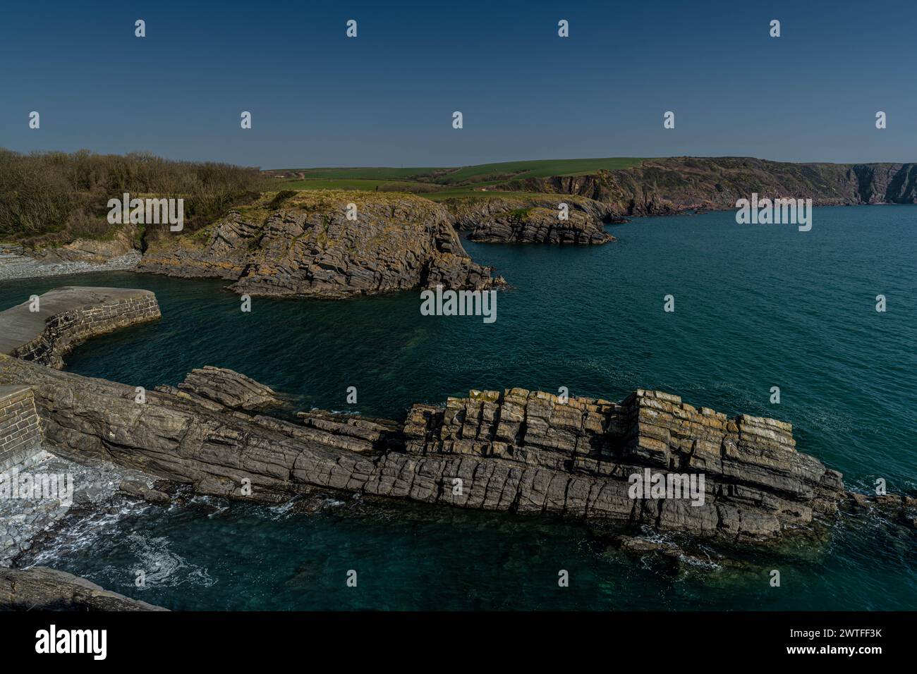 Stackpole quay hi-res stock photography and images - Alamy