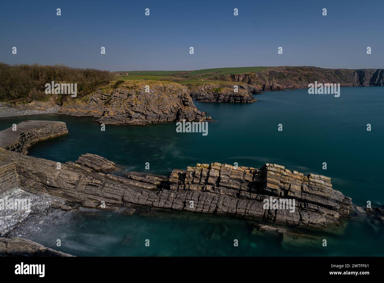 Stackpole quay hi-res stock photography and images - Alamy
