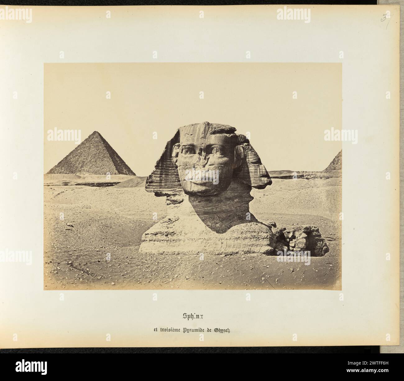 Sphinx. Wilhelm Hammerschmidt, photographer (German, born Prussia, died ...