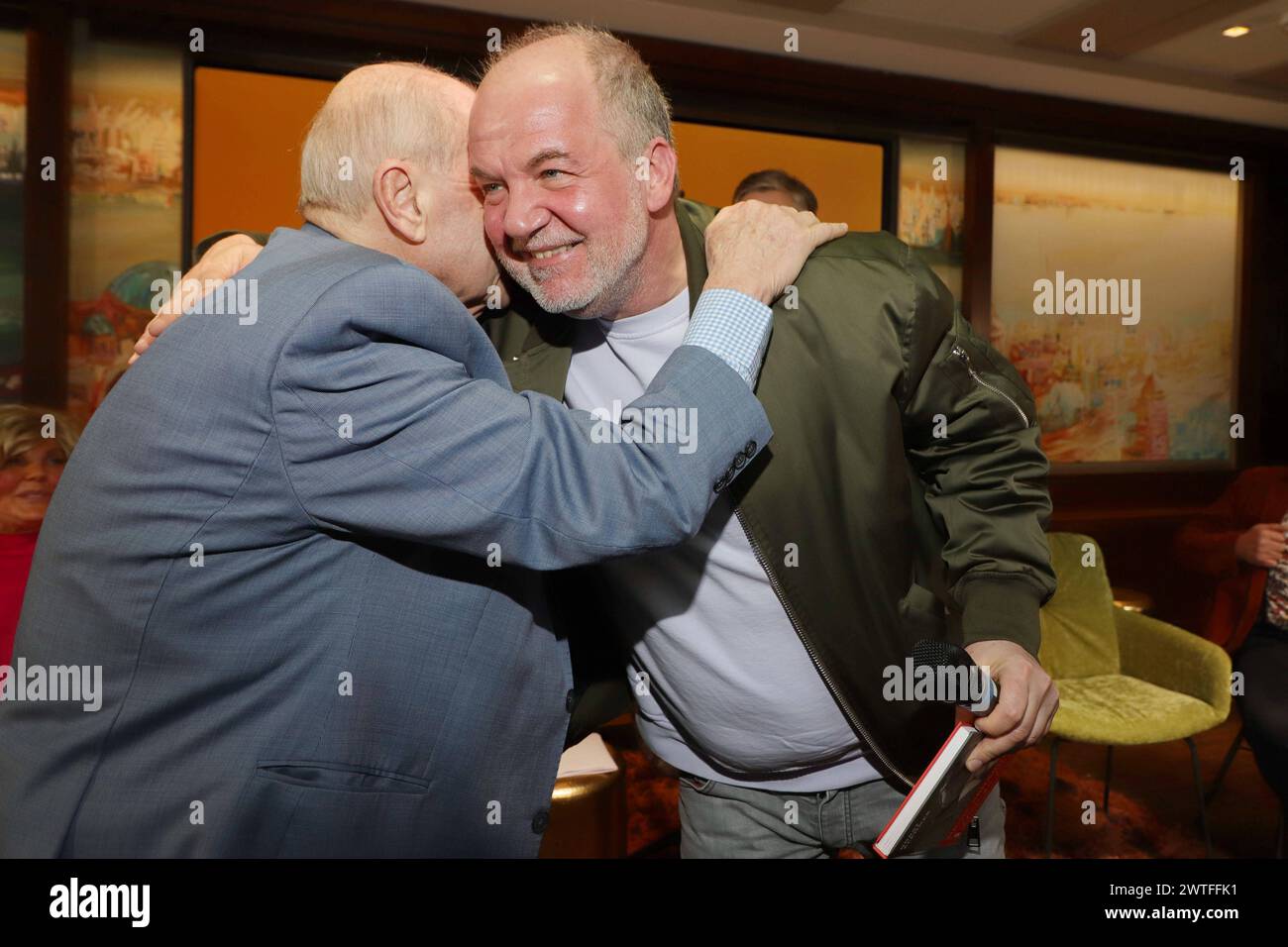 Hafentalk in Hamburg Horst Klemmer, Marek Erhardt Hafentalk Hamburg am ...