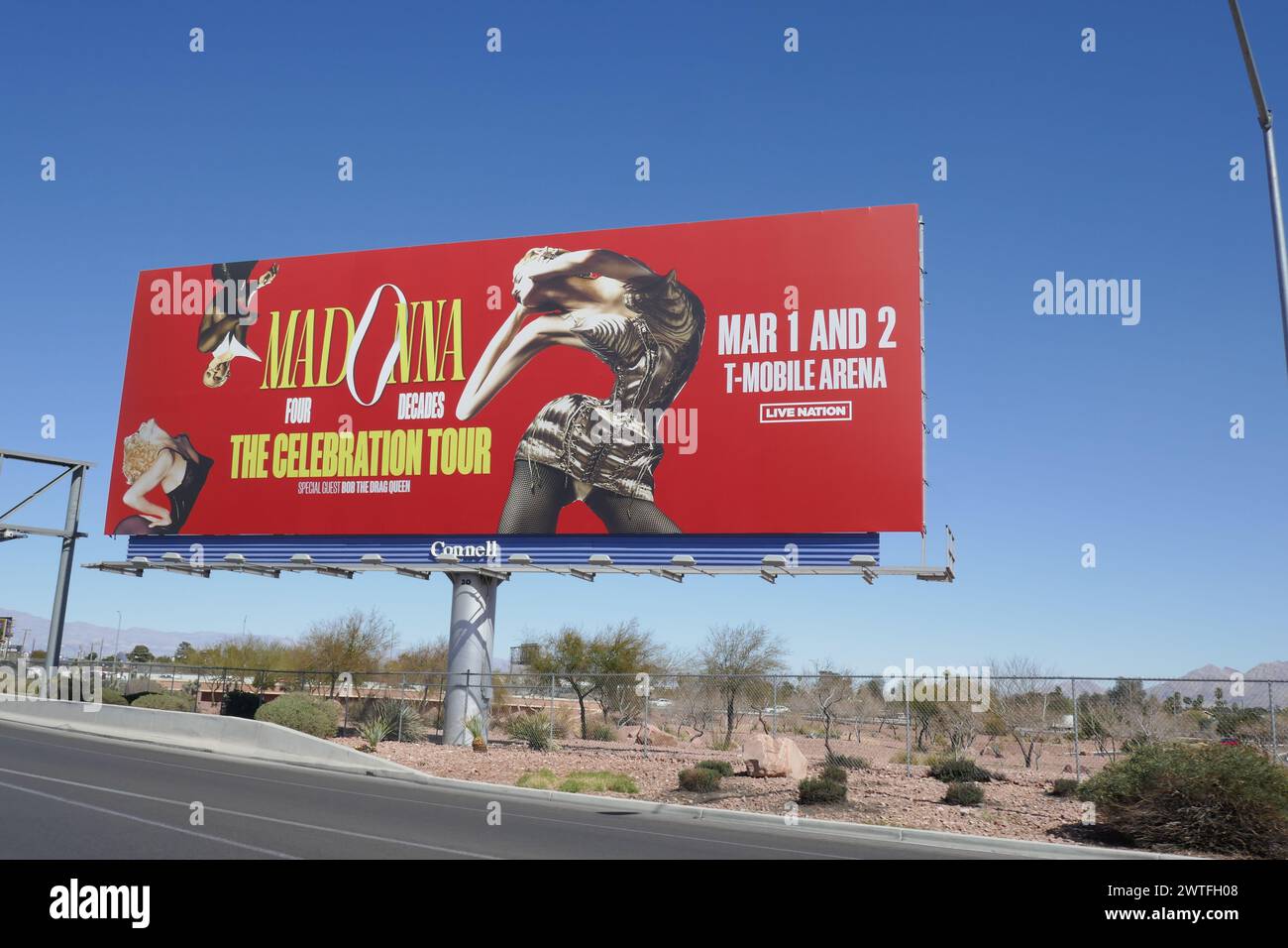 Las Vegas, Nevada, USA 8th March 2024 Madonna The Celebration Tour T ...