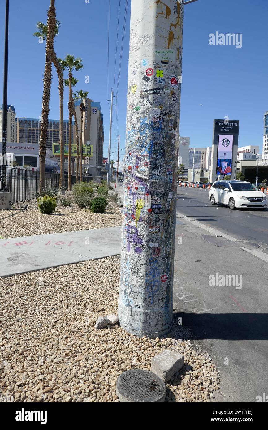 Las Vegas, Nevada, USA 8th March 2024 Rapper Tupac Shakur Murder ...